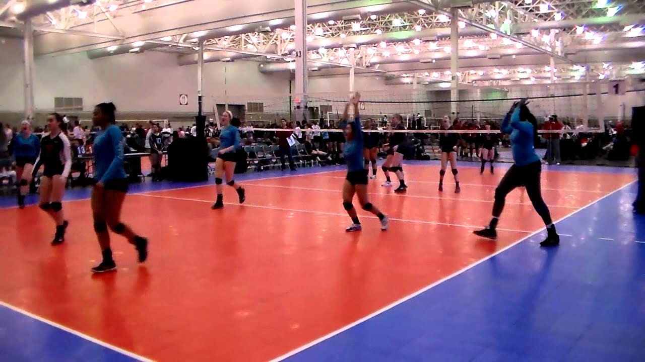 Lauren Montgomery MVSA Volleyball - YouTube