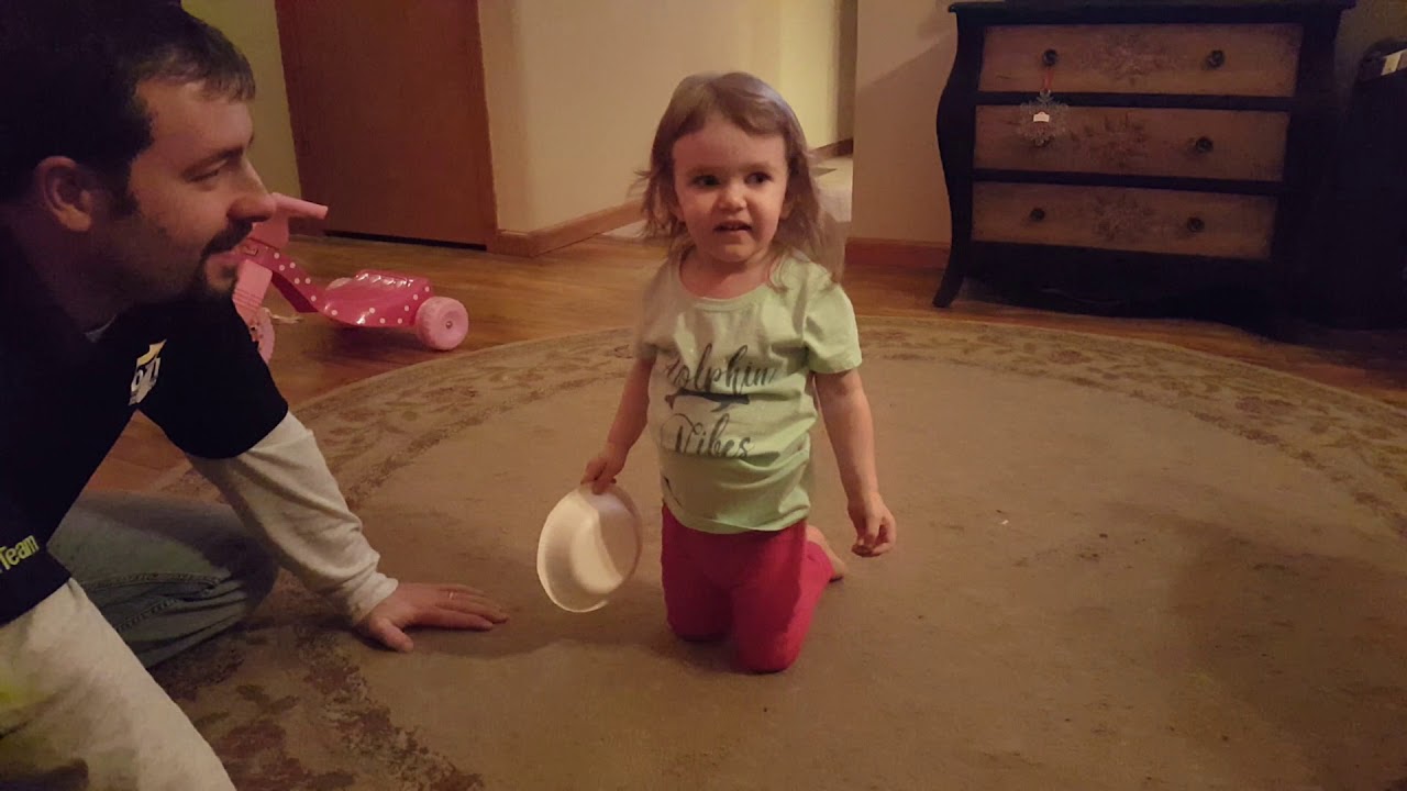 Toddler magic trick - YouTube