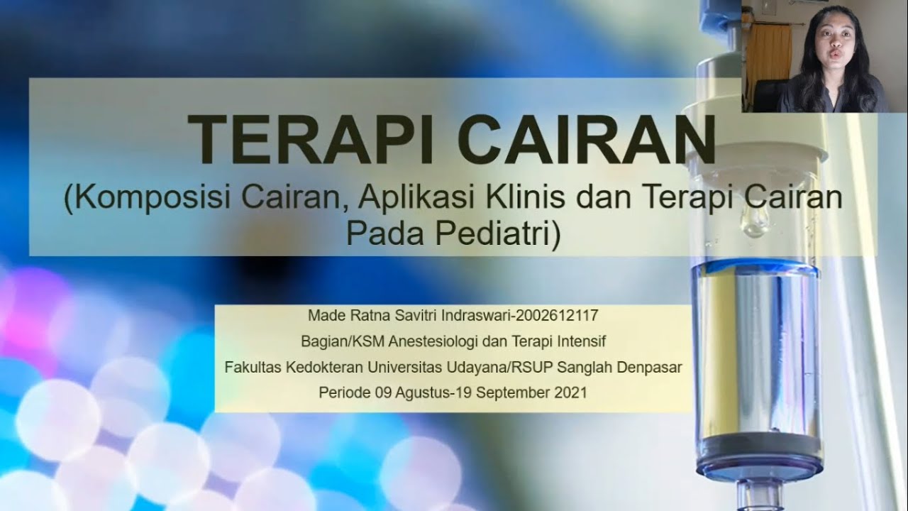 TERAPI CAIRAN (Komposisi, Aplikasi Klinis dan Terapi Cairan Pediatri ...