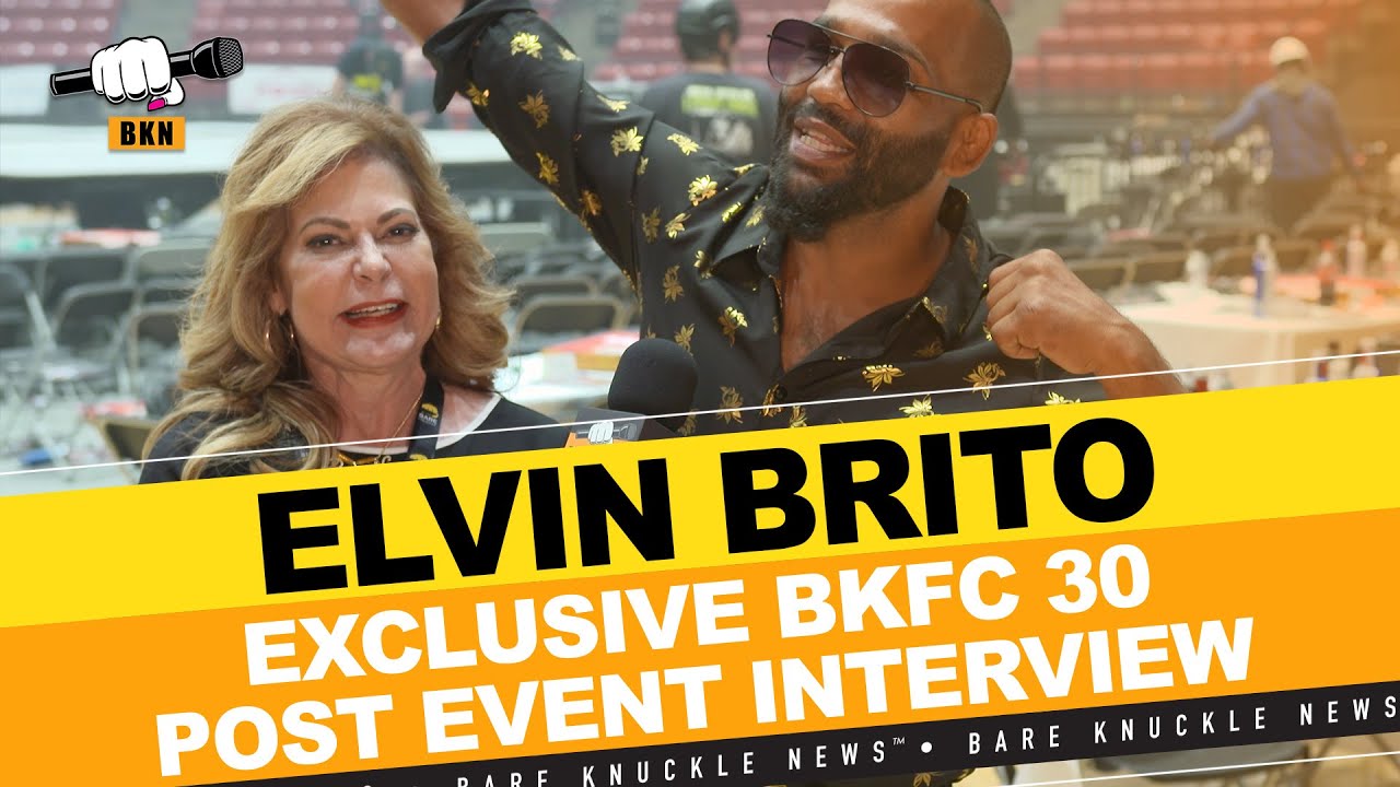 BKFC fighter Elvin Brito gives fans an inside look at how he trained ...