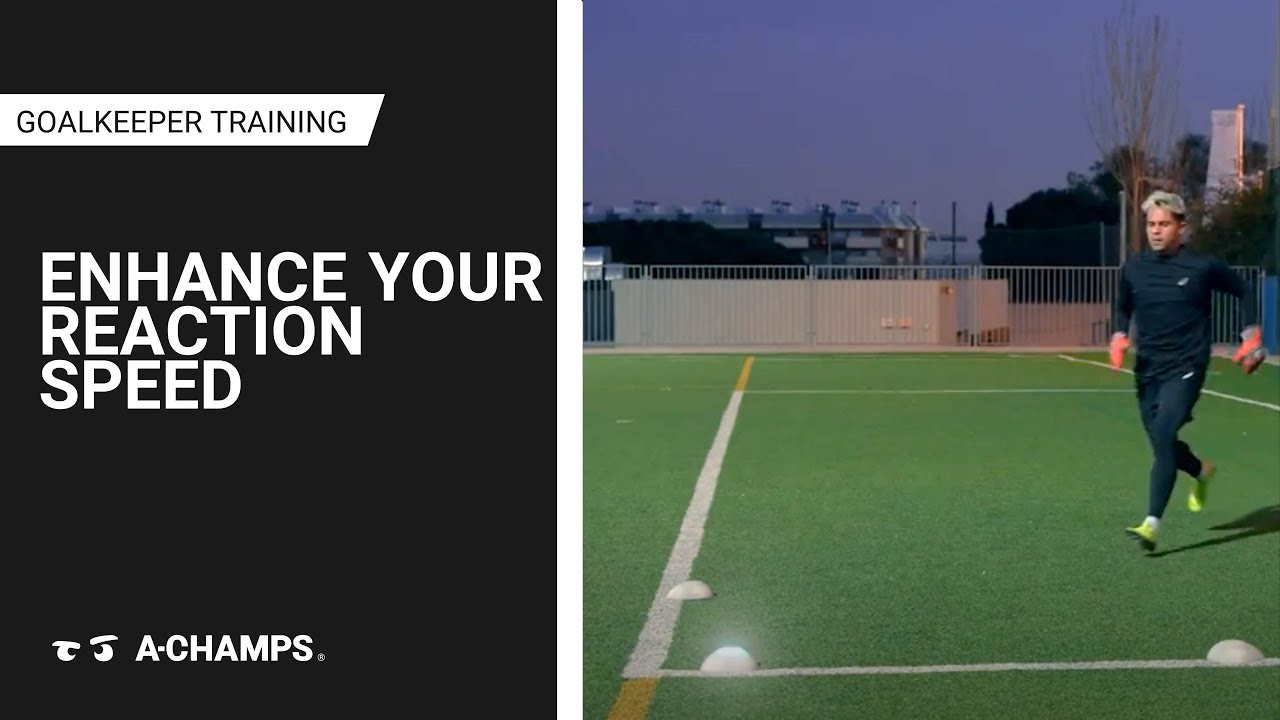 Enhance Your Reaction Speed - A-Champs Goalkeeper Training - YouTube