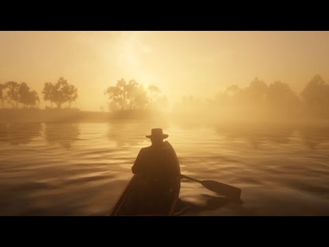 Sunset and Sunrise in lake RDR 2 - YouTube