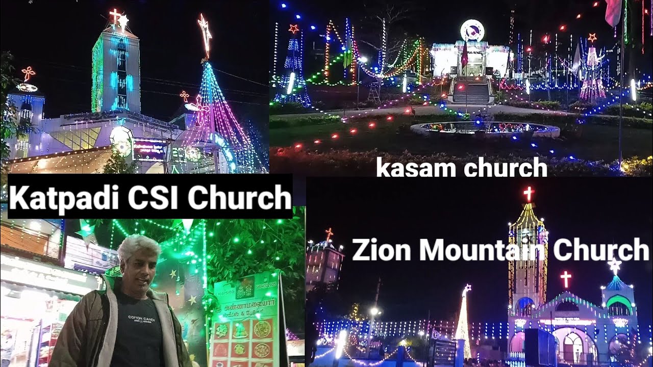 Church visit from Vellore to Chittoor border | Christmas Decorations ...