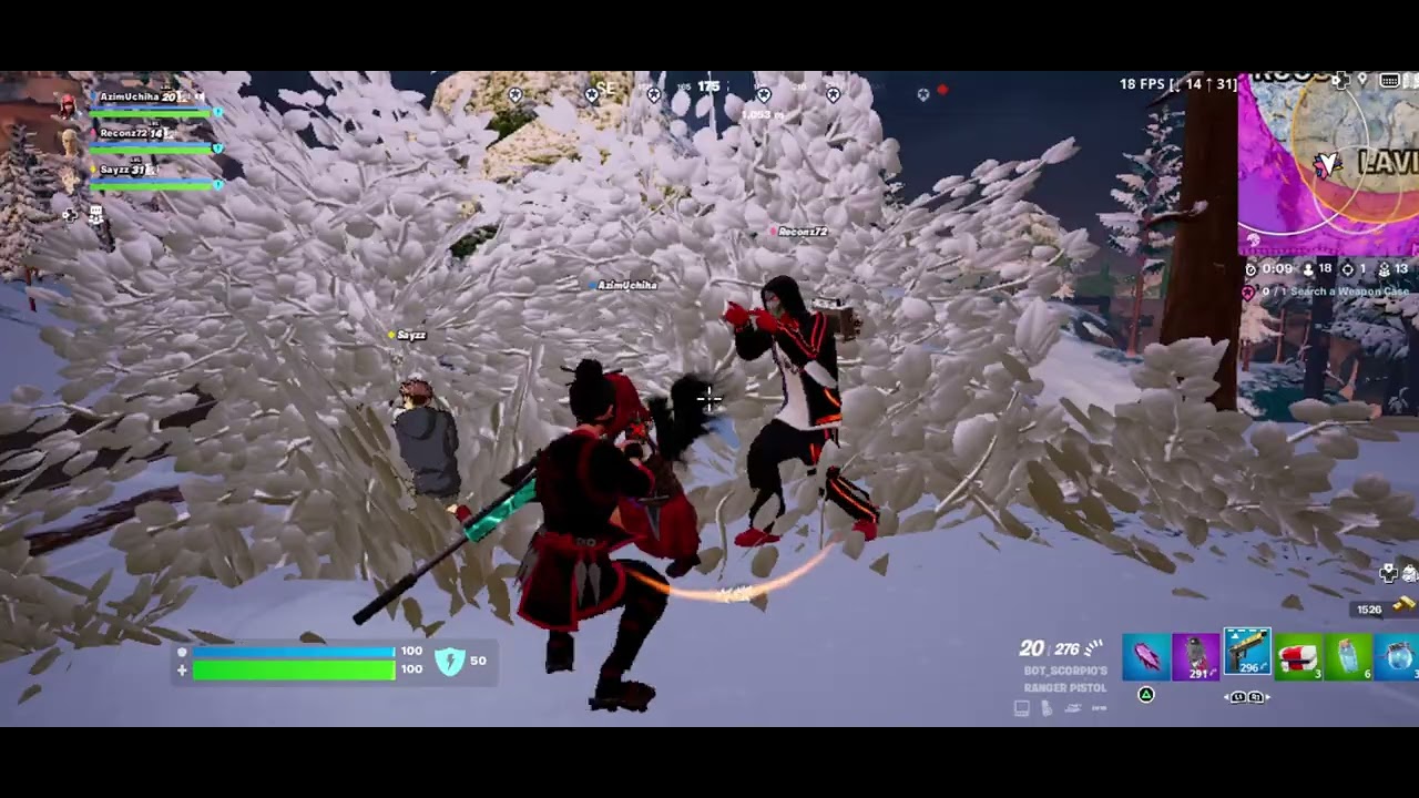 Zero Build Squads - Support player | Fortnite mobile - YouTube