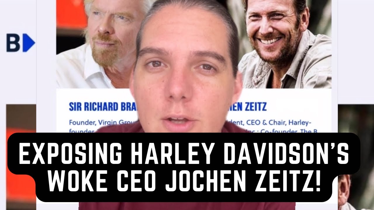 Exposing Harley Davidson’s Woke CEO Jochen Zeitz - YouTube