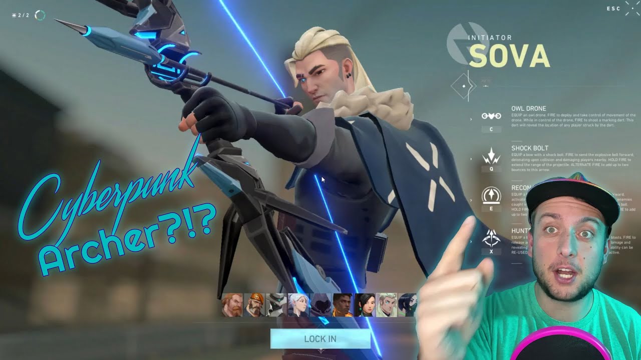 CYBERPUNK ARCHER?!? - Valorant Beta (First Impressions) - YouTube