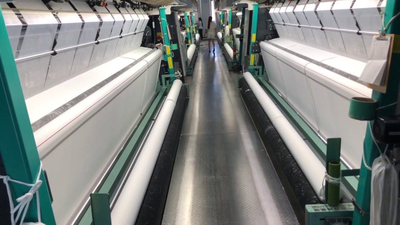 velvet fabric production - YouTube