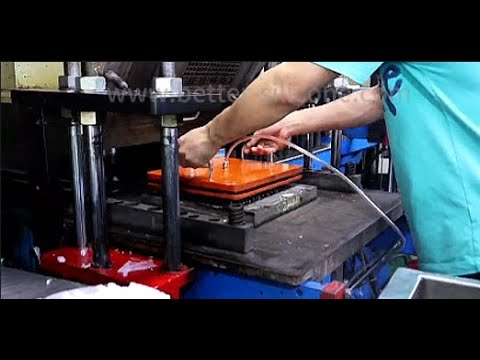 The Manufacturing Process of Keypad with Carbon Pills by Compression Molding - YouTube