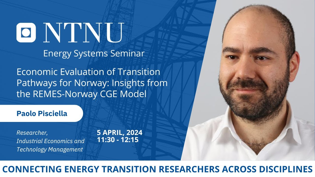 Economic Evaluation of Transition Pathways for Norway: Insights from ...