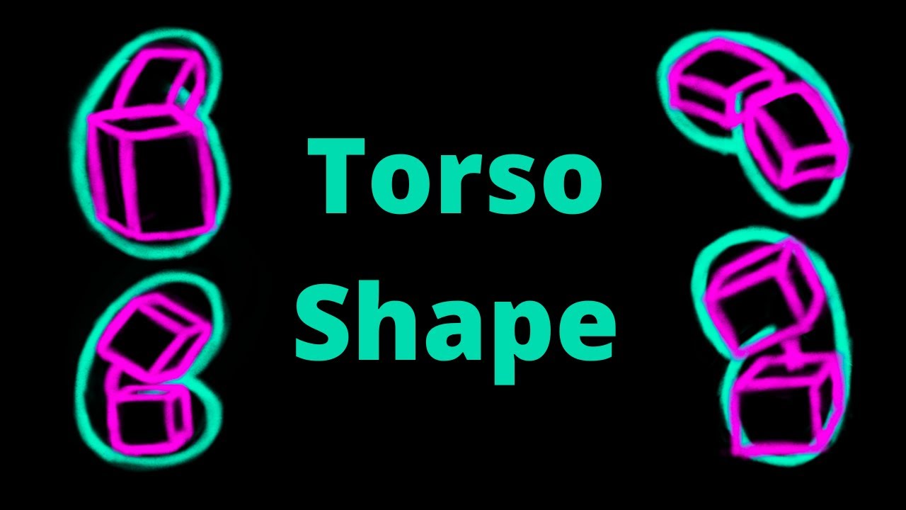 Drawing the Torso with Boxes to Illustrate Form - YouTube