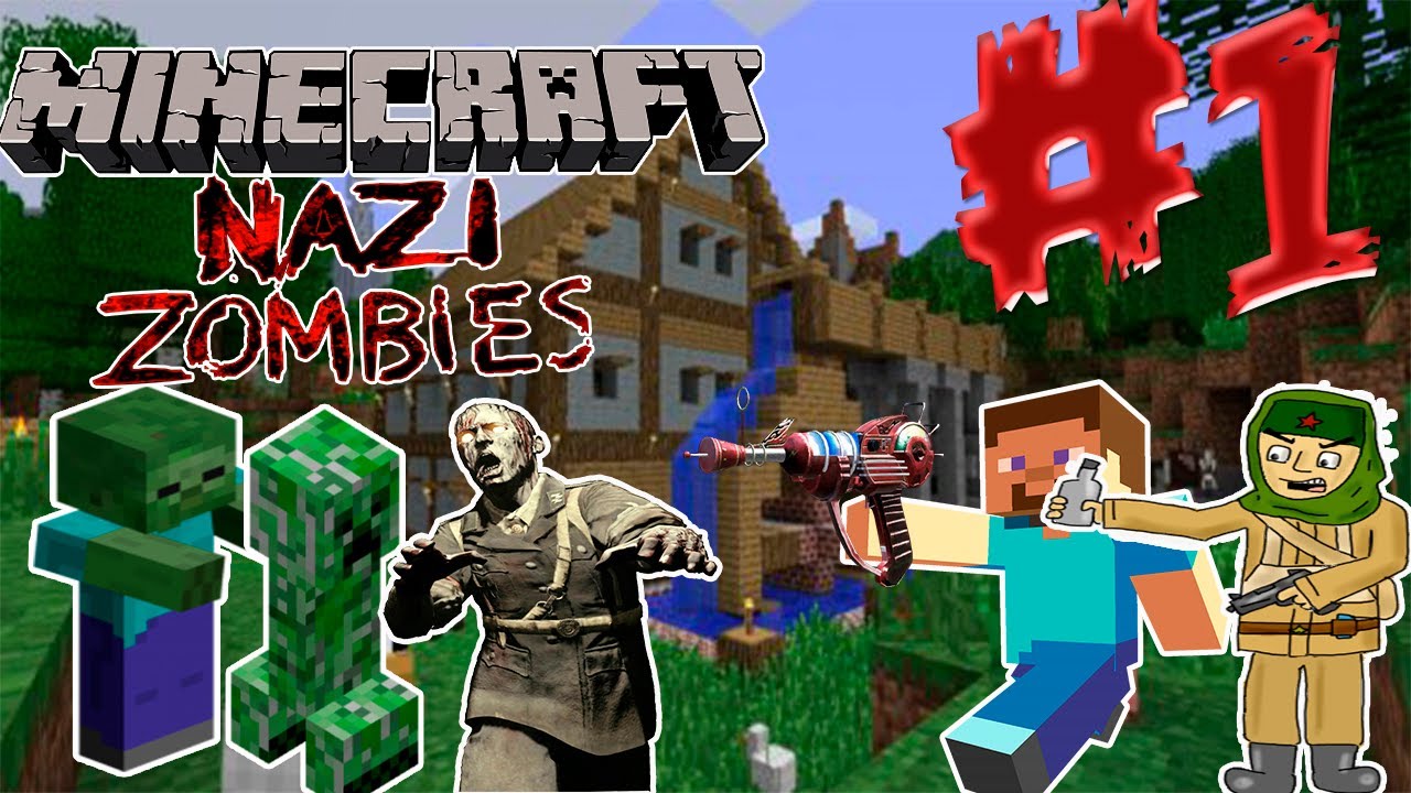 Minecraft Nazi Zombies #1 - YouTube