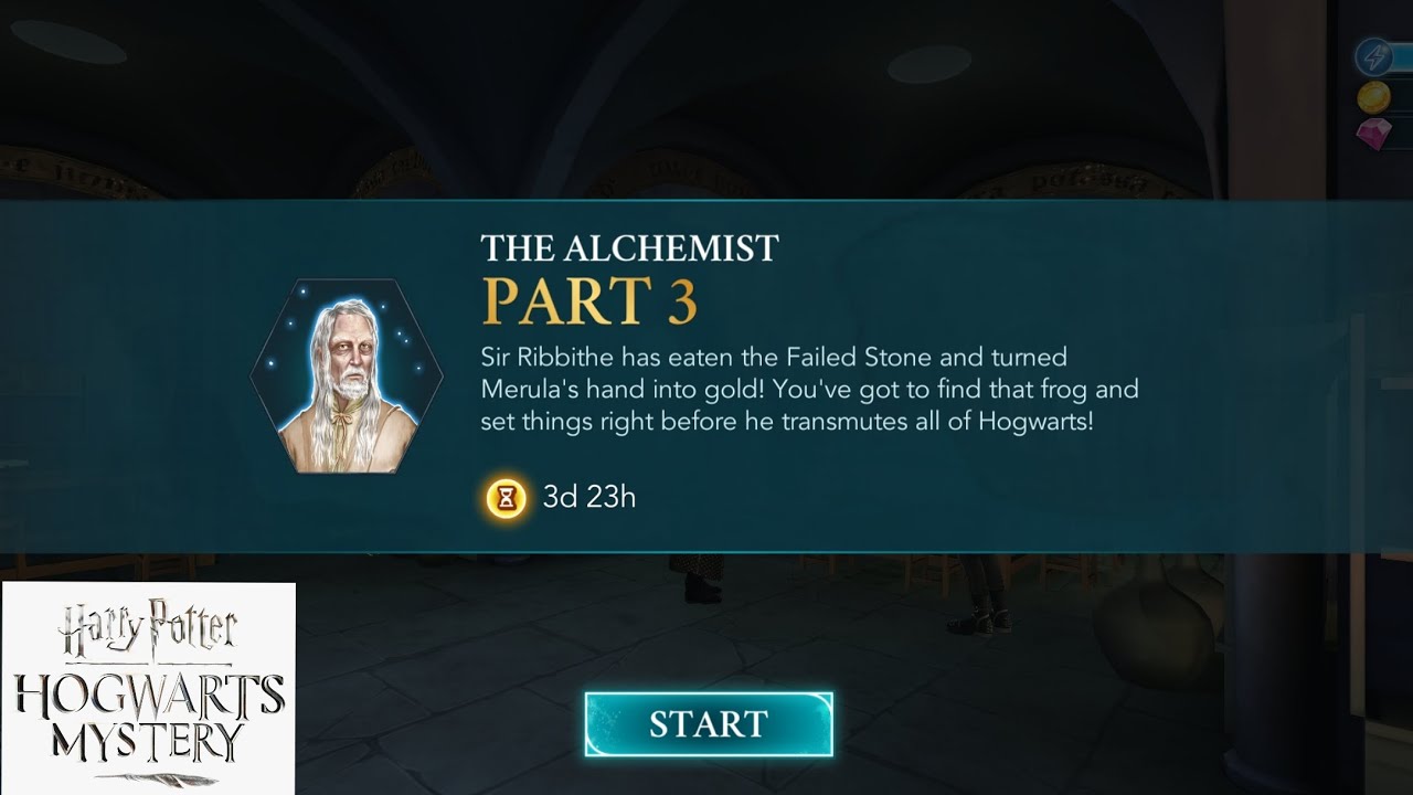 Harry Potter Hogwarts Mystery: The Alchemist Part 3 of 4. Enjoy. - YouTube