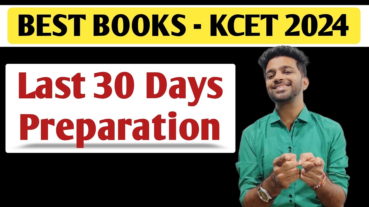 Best Books for KCET 2024 Preparation | EDUcare Karnataka - YouTube