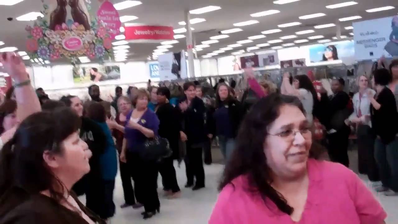 Flash Mob at LA Target store - YouTube