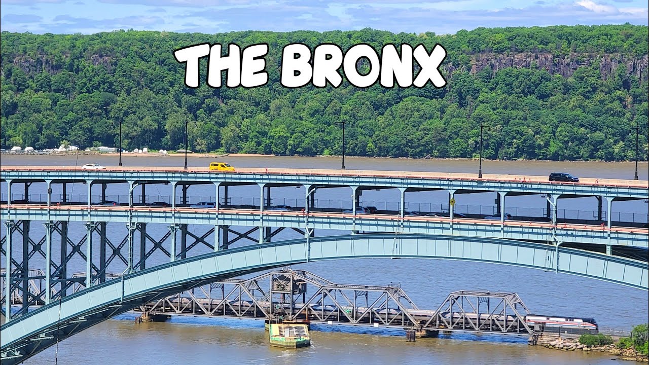 🔴NYC CAM🚆Amtrak, Hudson River & Harlem River Views with Ambient Sounds ...