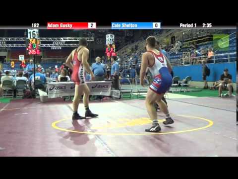 182 Adam Gusky vs. Cale Shelton - YouTube