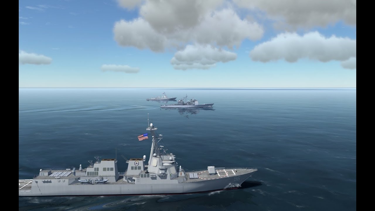 Digital Combat Simulator WORLD WAR 3 NAVY WAR - YouTube