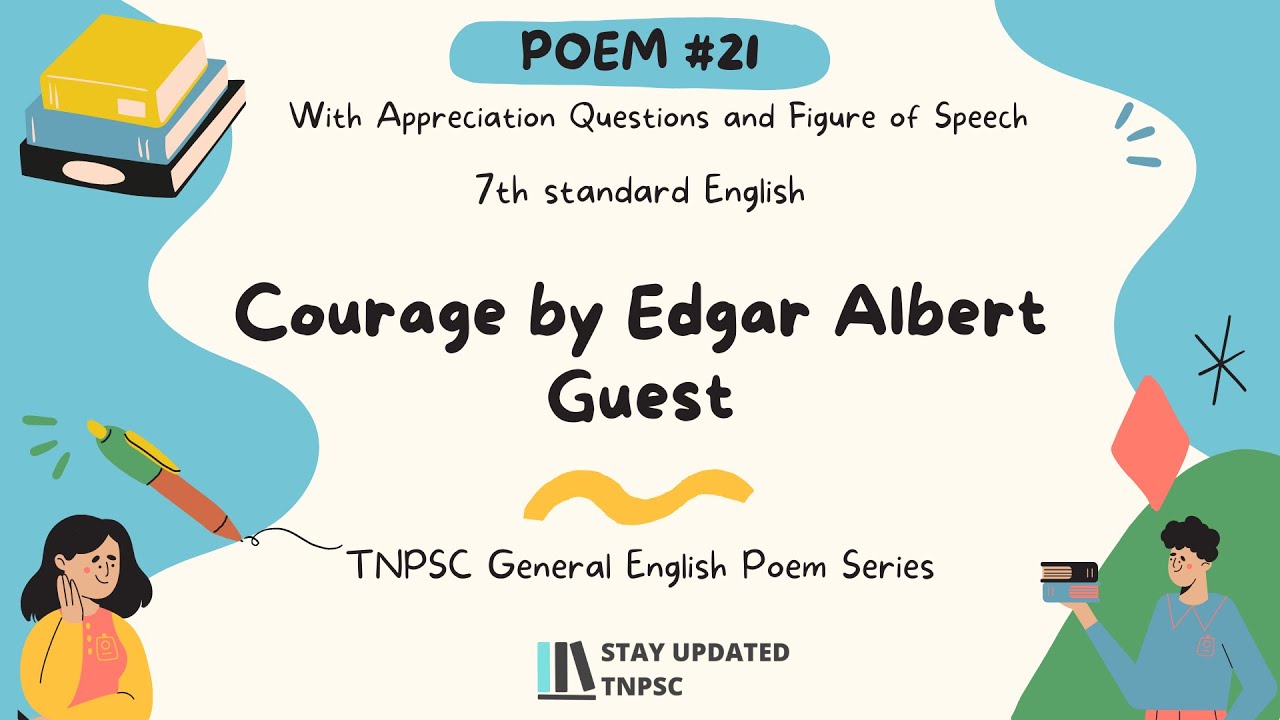 Courage from 7th English TNPSC General English Poem Series 🤩Complete ...
