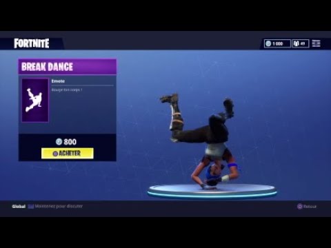Fortnite "Break Dance" Emote - YouTube