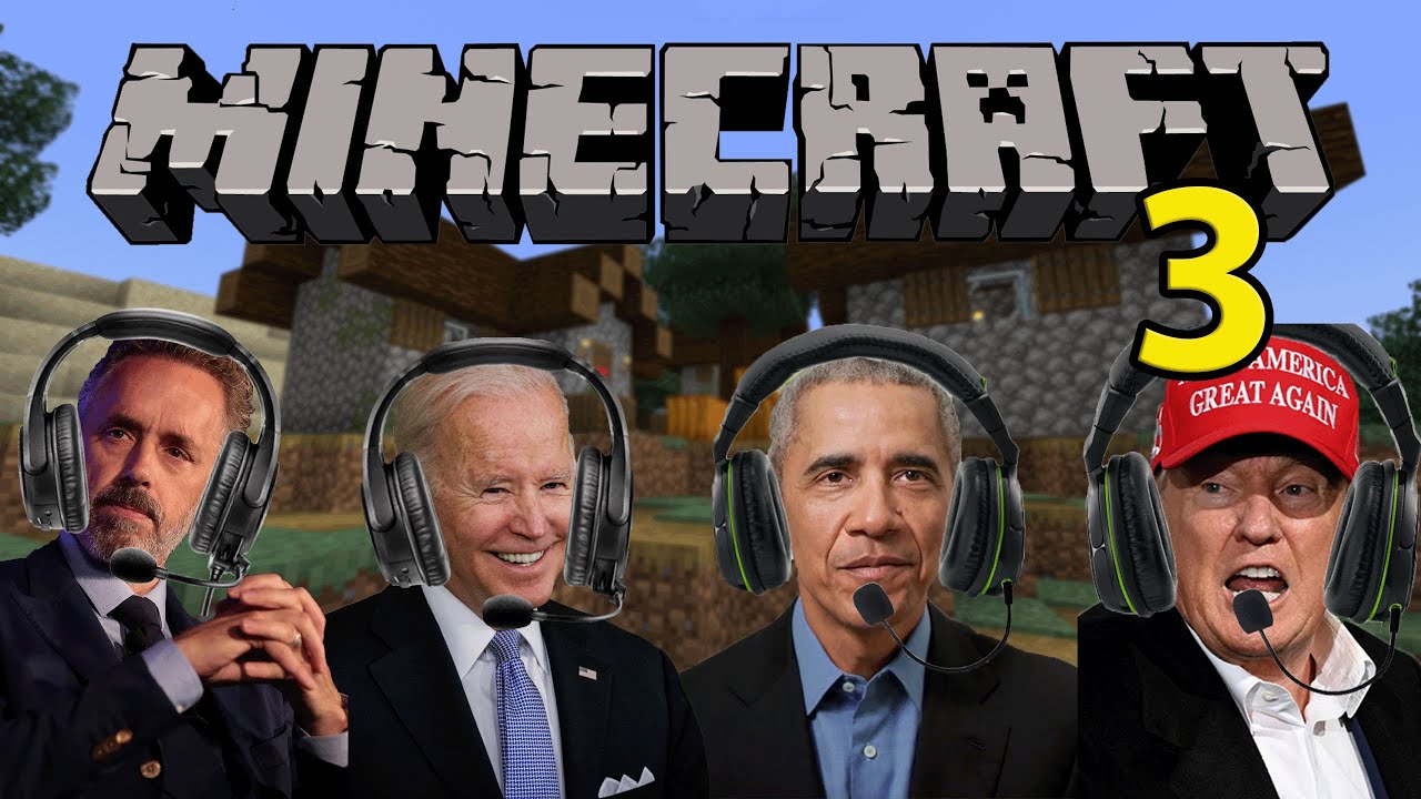 U.S Presidents play Minecraft part 3 (AI Voice Meme) - YouTube