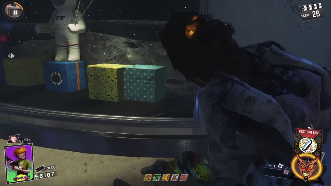 Infinite Warfare Zombies in Spaceland Axeman murder (Fu*# ing ...