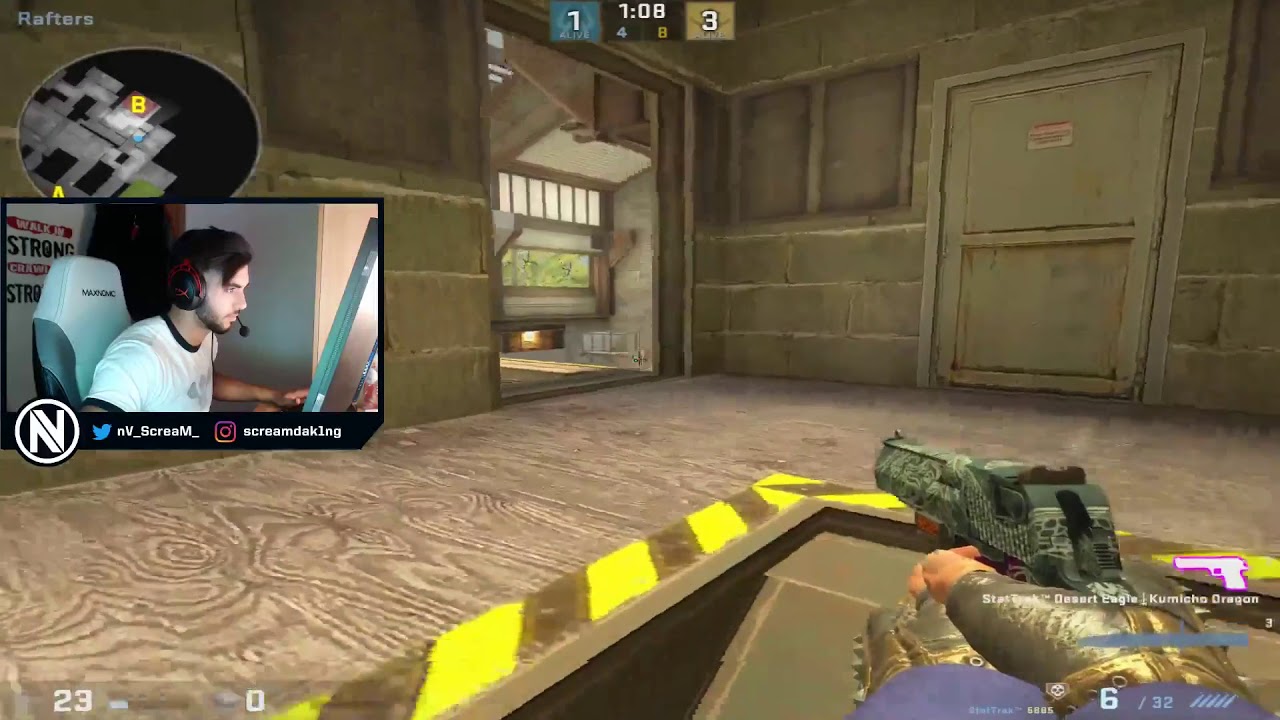 Scream Deagle 1v5 Clutch - FPL - YouTube