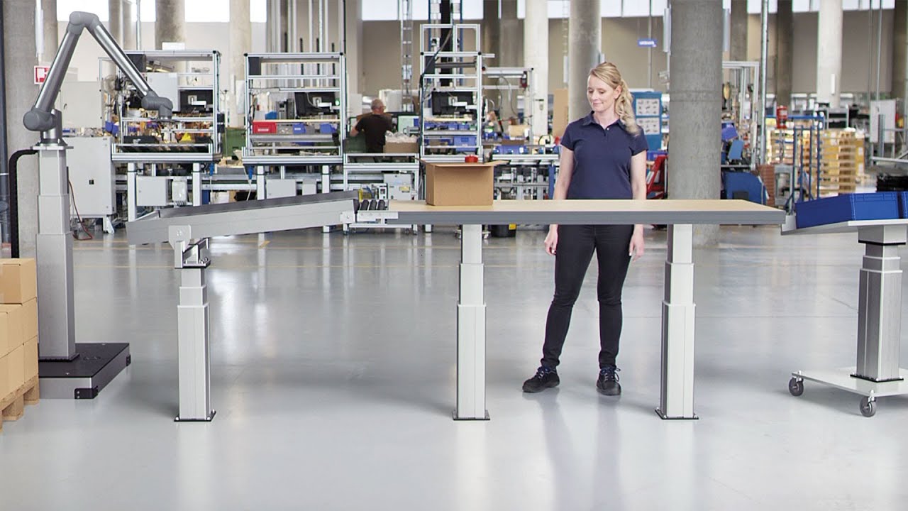 Build ergonomic workstations with LINAK® electric lifting column kits ...