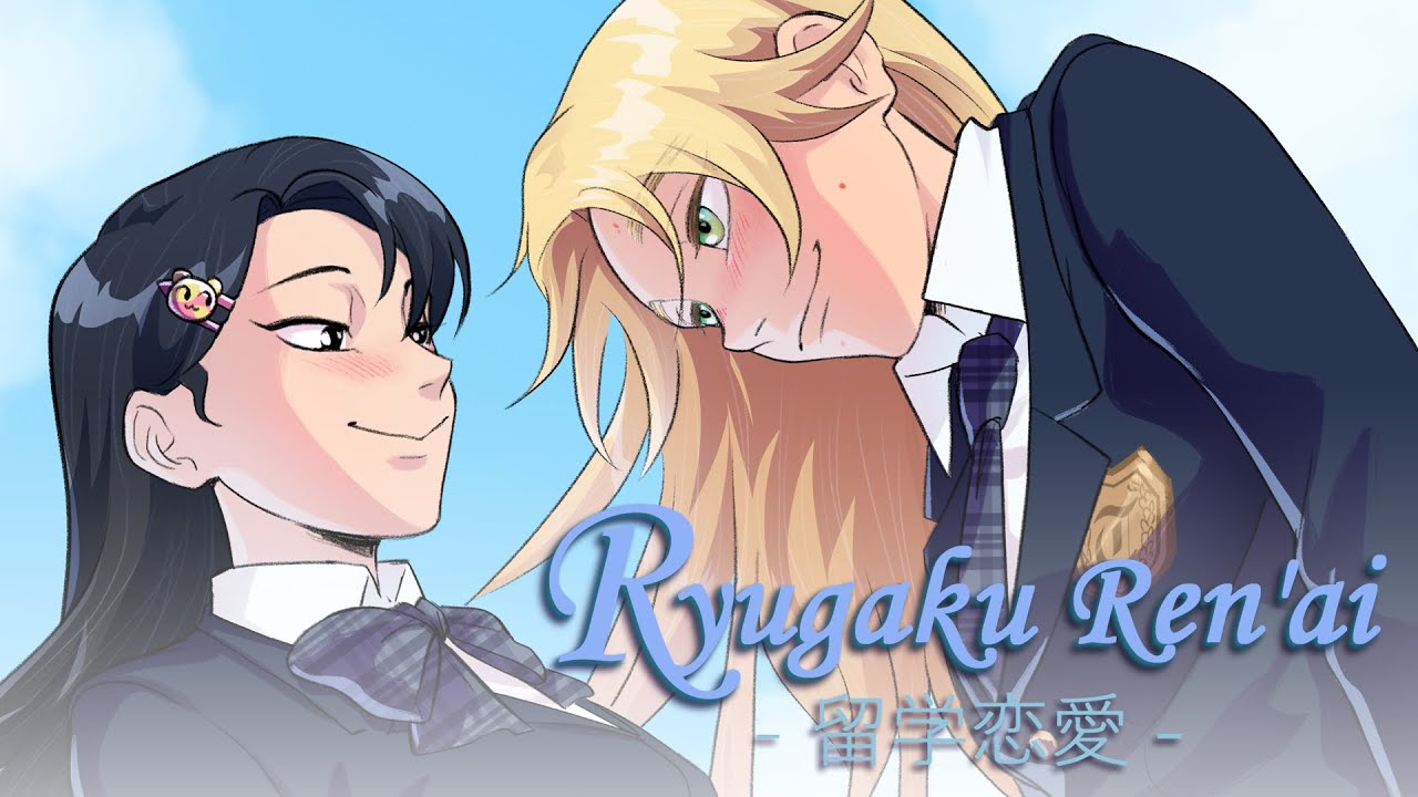 Ryugaku Ren'ai - TEASER TRAILER! 🎒 - YouTube