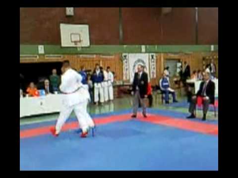 Irfan Balic Kumite Finale 70kg+ 2009 Dortmund Bezirksmeisterschaft