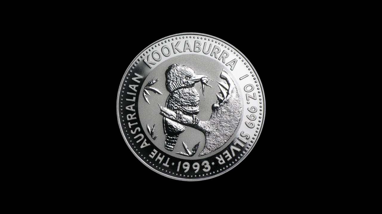 Perth Mint - 1993 - Australian Kookaburra - 1 Oz - Silver Coin - YouTube