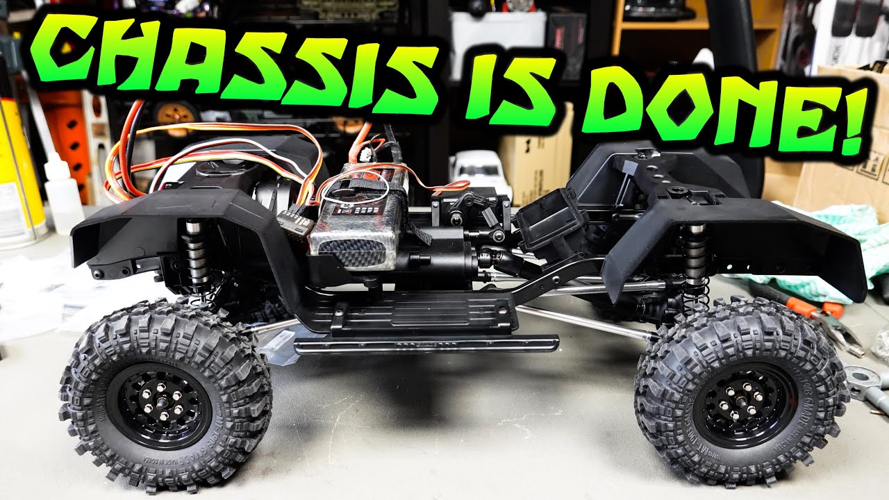 GMADE 1/10 GS02F BUFFALO PICKUP TS BUILDERS KIT - CHASSIS IS DONE ...