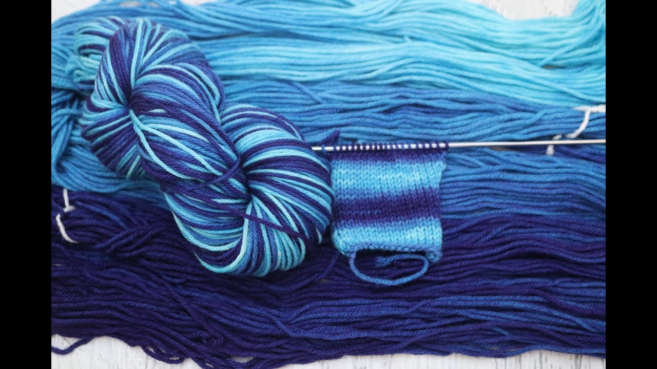 Dyepot Weekly #164 - Dyeing a Repeating Gradient Yarn for Subtle ...