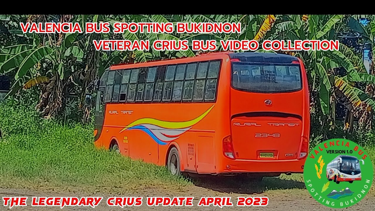 Valencia Bus Spotting Bukidnon. Bus Video Collection Rural Transit ...