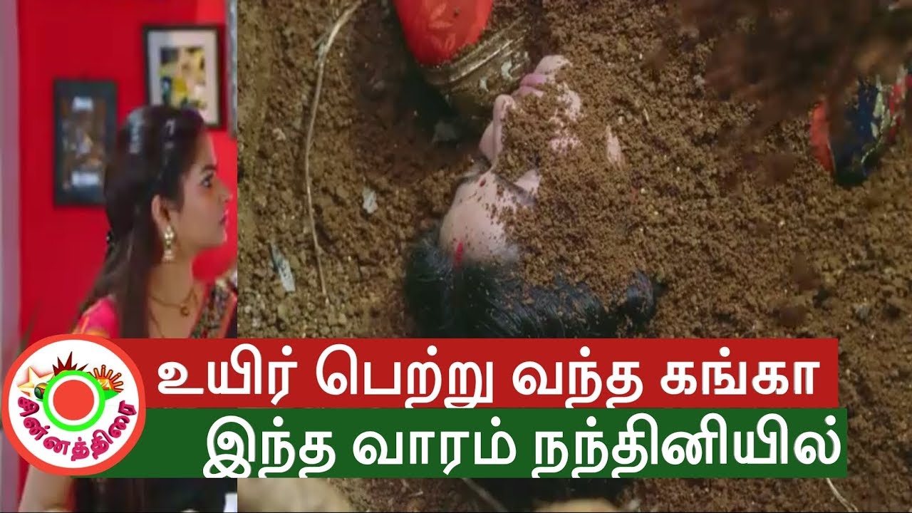 Ganga returns | Nandhini game starts | Nandhini serial updates | CT ...