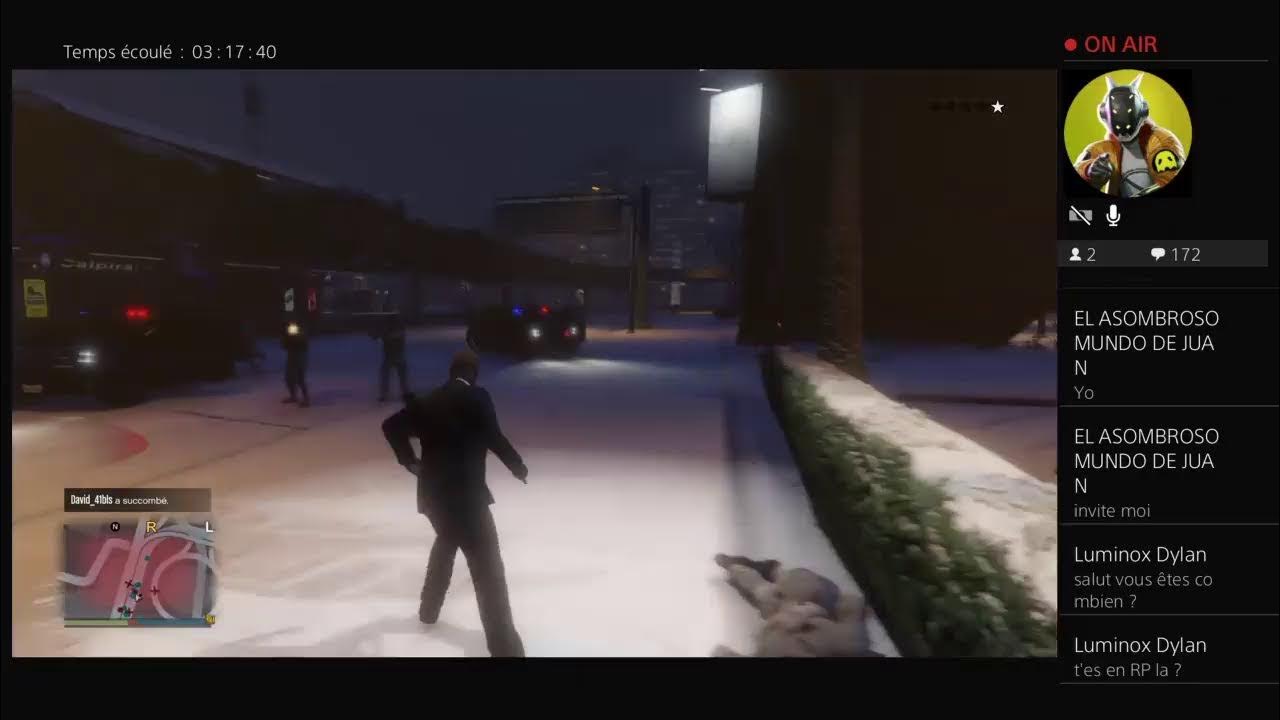 Live gta 5 rp ps4 ps5 fr sans discorde session amis - YouTube