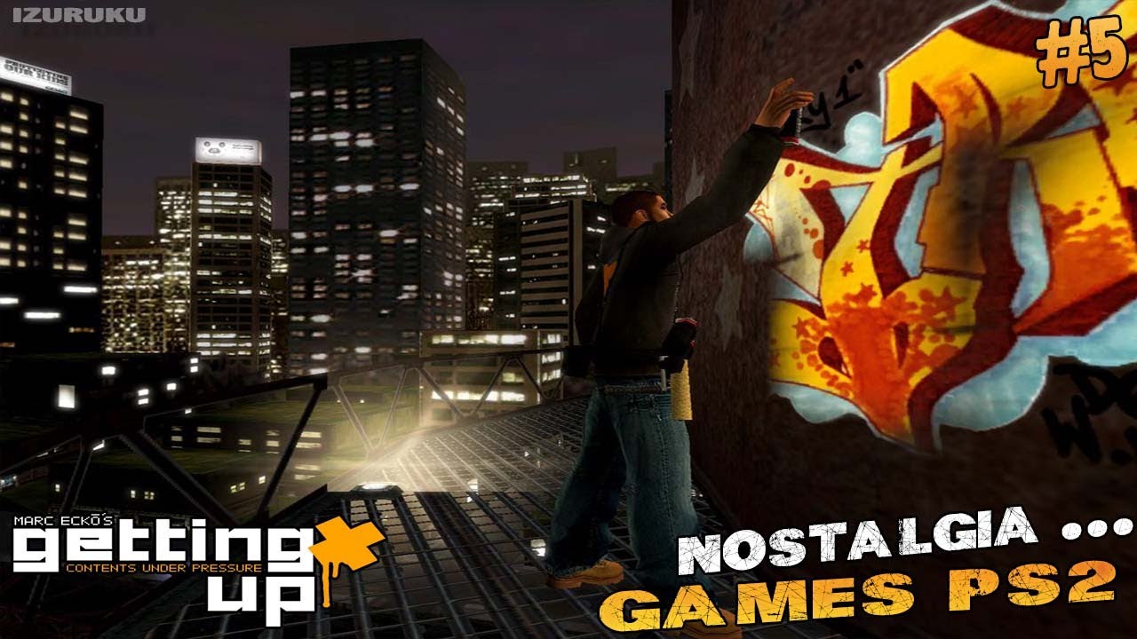 NAMATIN MARC ECKO GETTING UP Ps2 gameplay#5 - YouTube