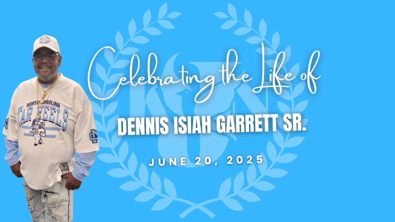 Celebrating the Life of Dennis I. Garrett Sr. - YouTube