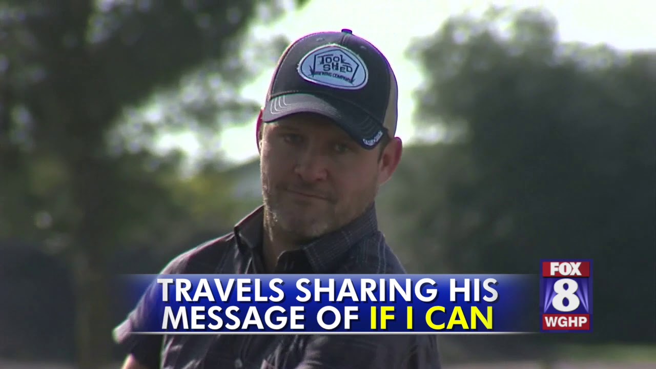 Meet Chris, the armless and legless 'Marathon Man' - YouTube