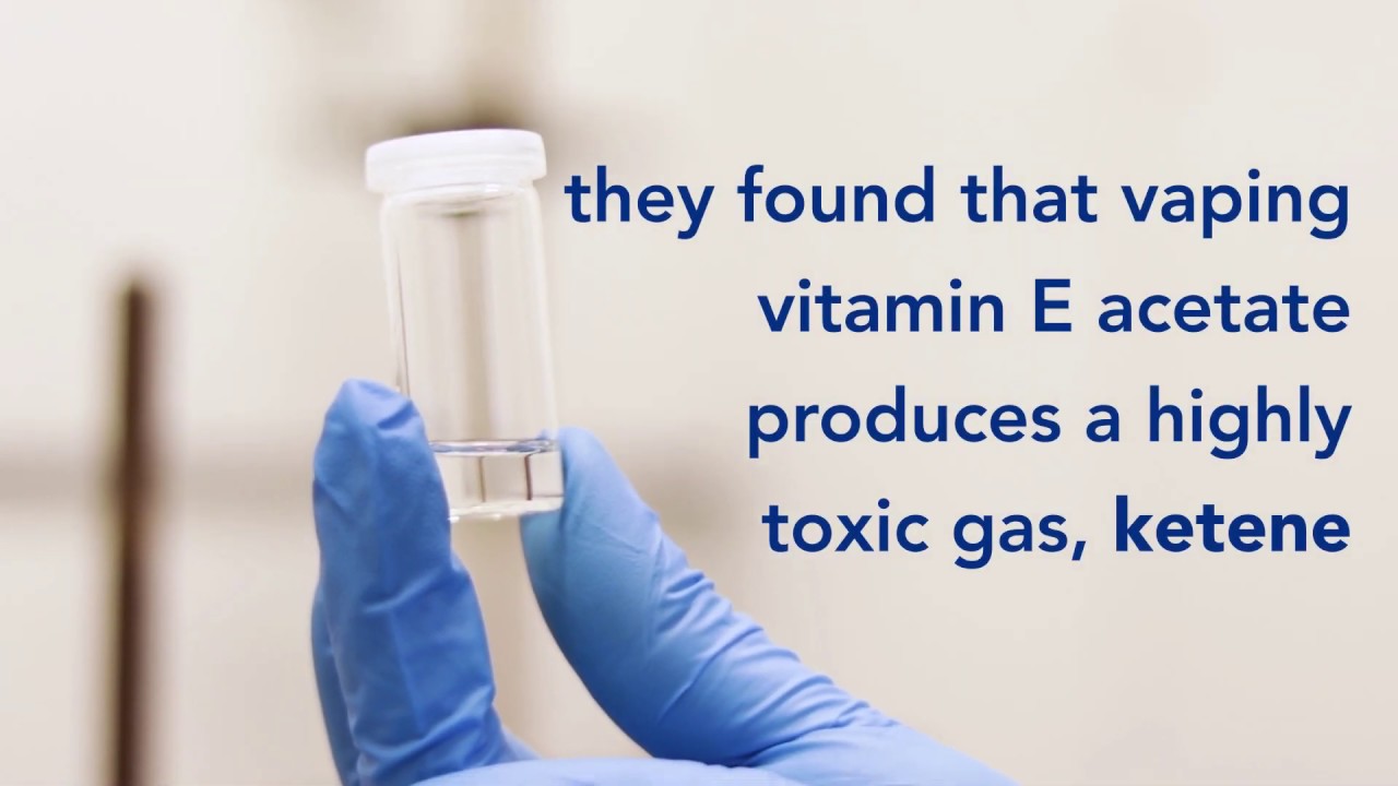 Vaping chemical creates toxic gas - YouTube