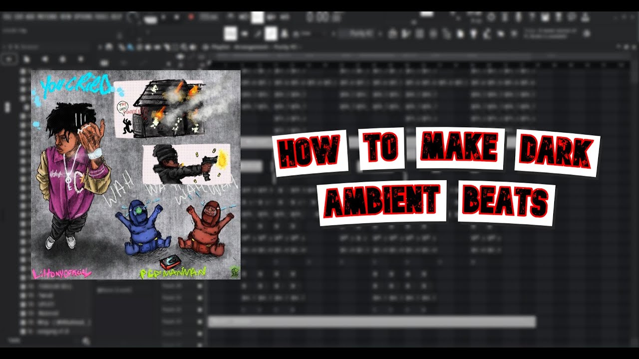 HOW TO MAKE DARK AMBIENT TYPE BEATS (MAKE BEATS FOR LIL TONY) - YouTube