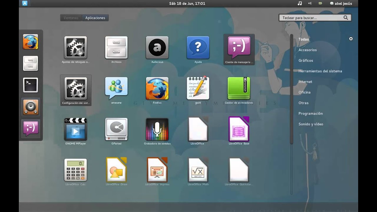 Arch Linux + Gnome 3 - YouTube