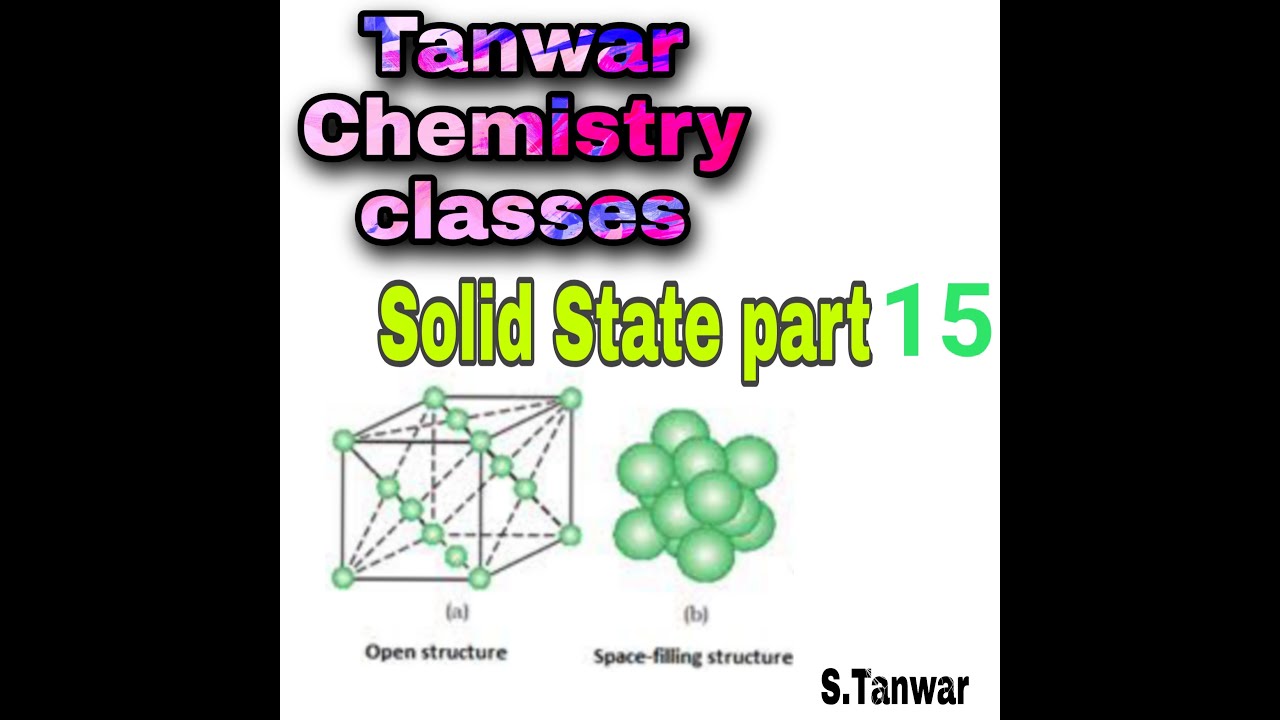 Solid State chapter 1 Class 12( NCERT) - YouTube