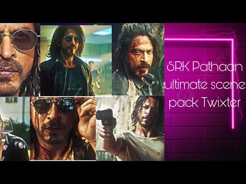 Shah Rukh Khan Pathaan scene pack for edits, various scenes from ...