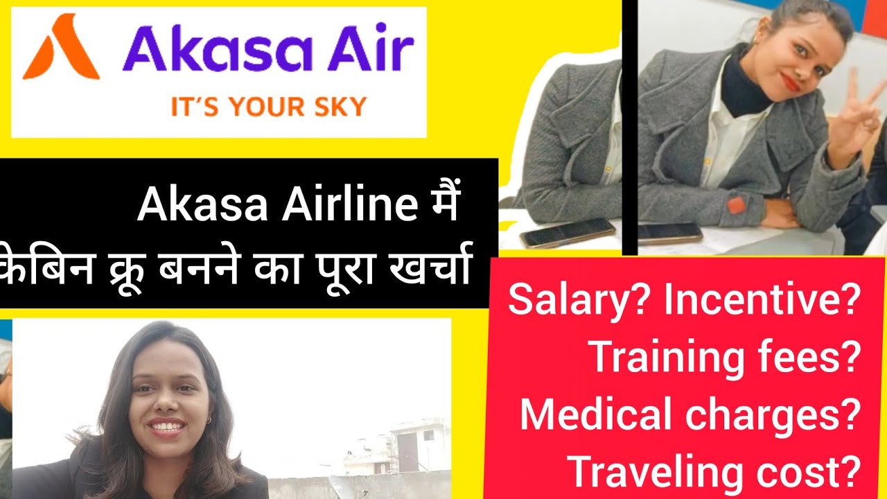 Akasa Airline Total Expenses in Detail | Salary/ Medical Charges ...