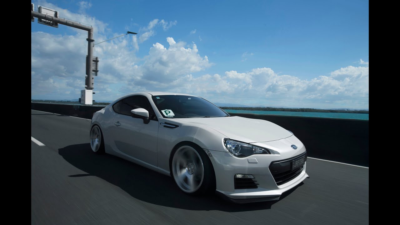 Josh Flood's Bagged BRZ - YouTube