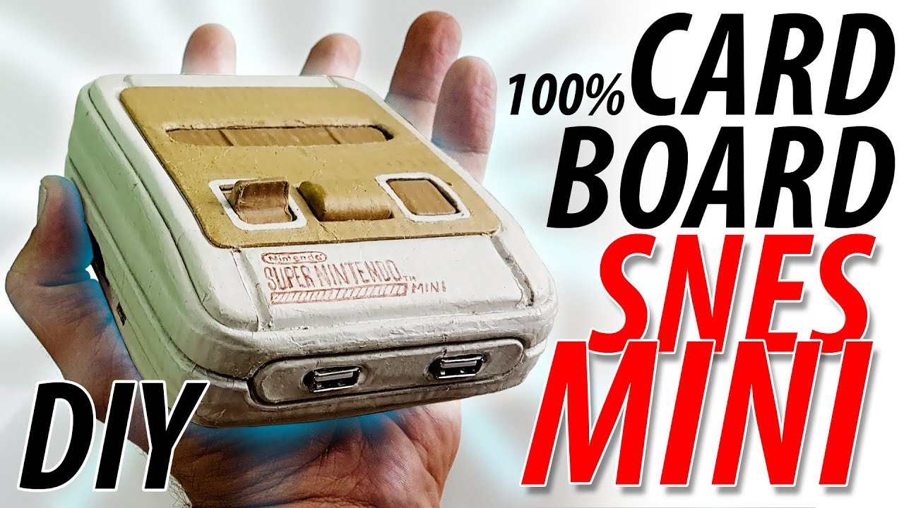 How to build a DIY Snes Classic mini Case for the Raspberry Pi from ...