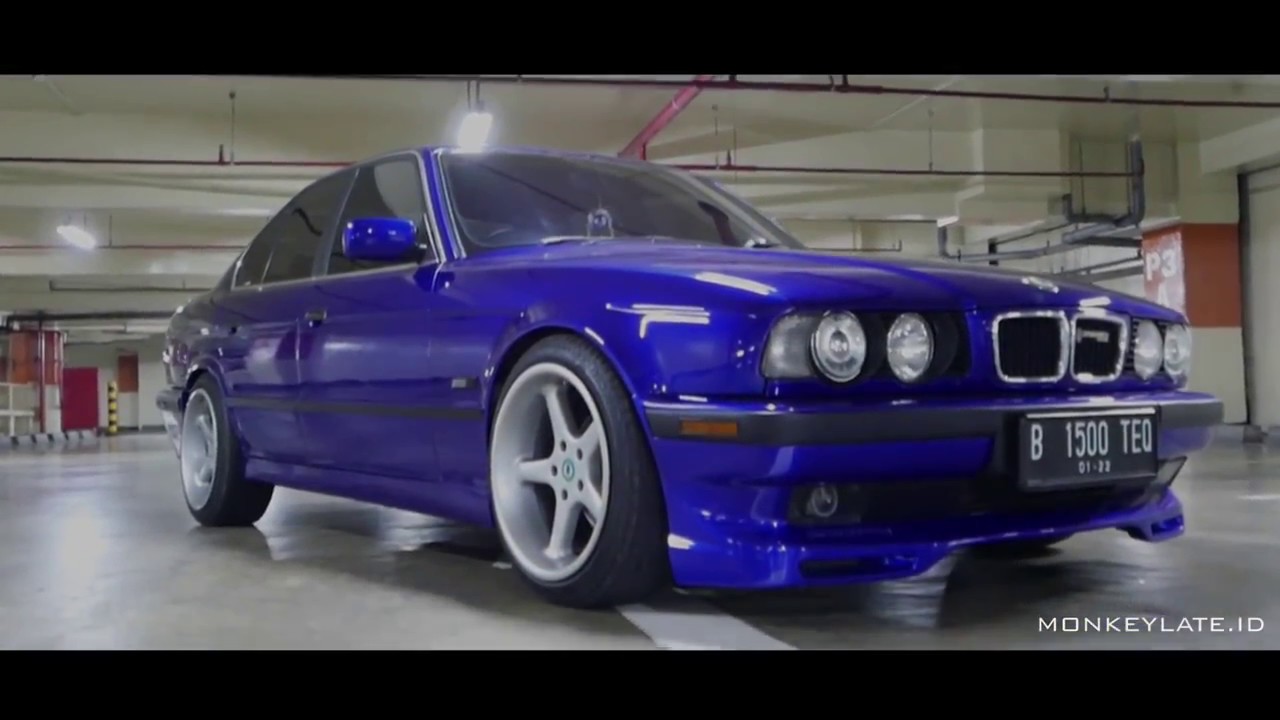 MONKEYLATE.ID : BMW 530I E34 INDIVIDUAL A/T BLUE CANDY RACING DYNAMICS ...