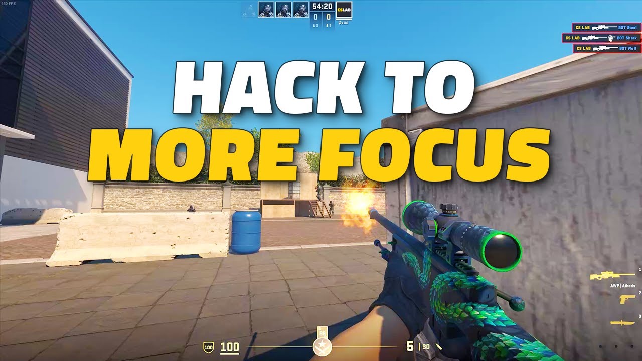 Hack Your Way to More Focus During Aim Training - YouTube