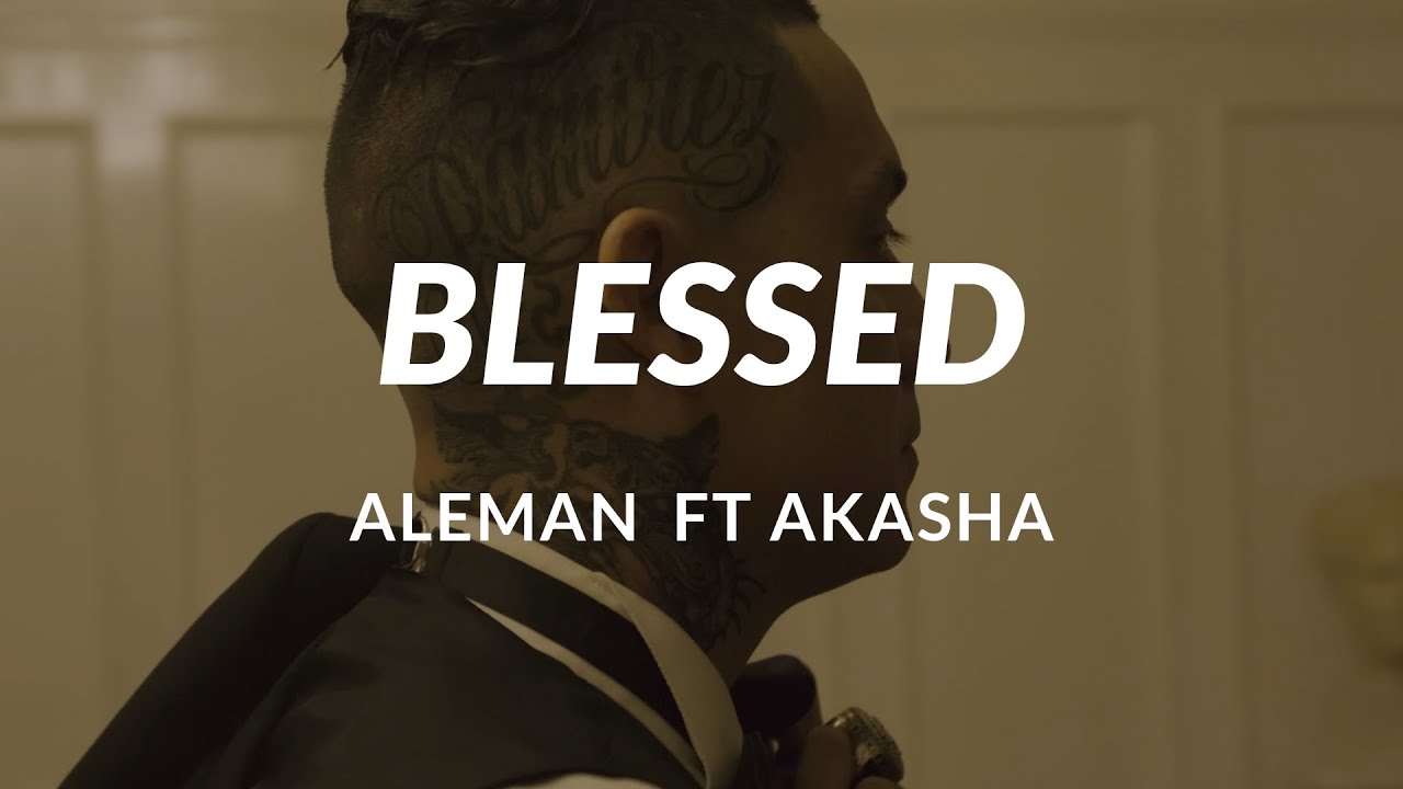 Aleman - Blessed ft. Akasha (Letra) (Visualizer) - YouTube