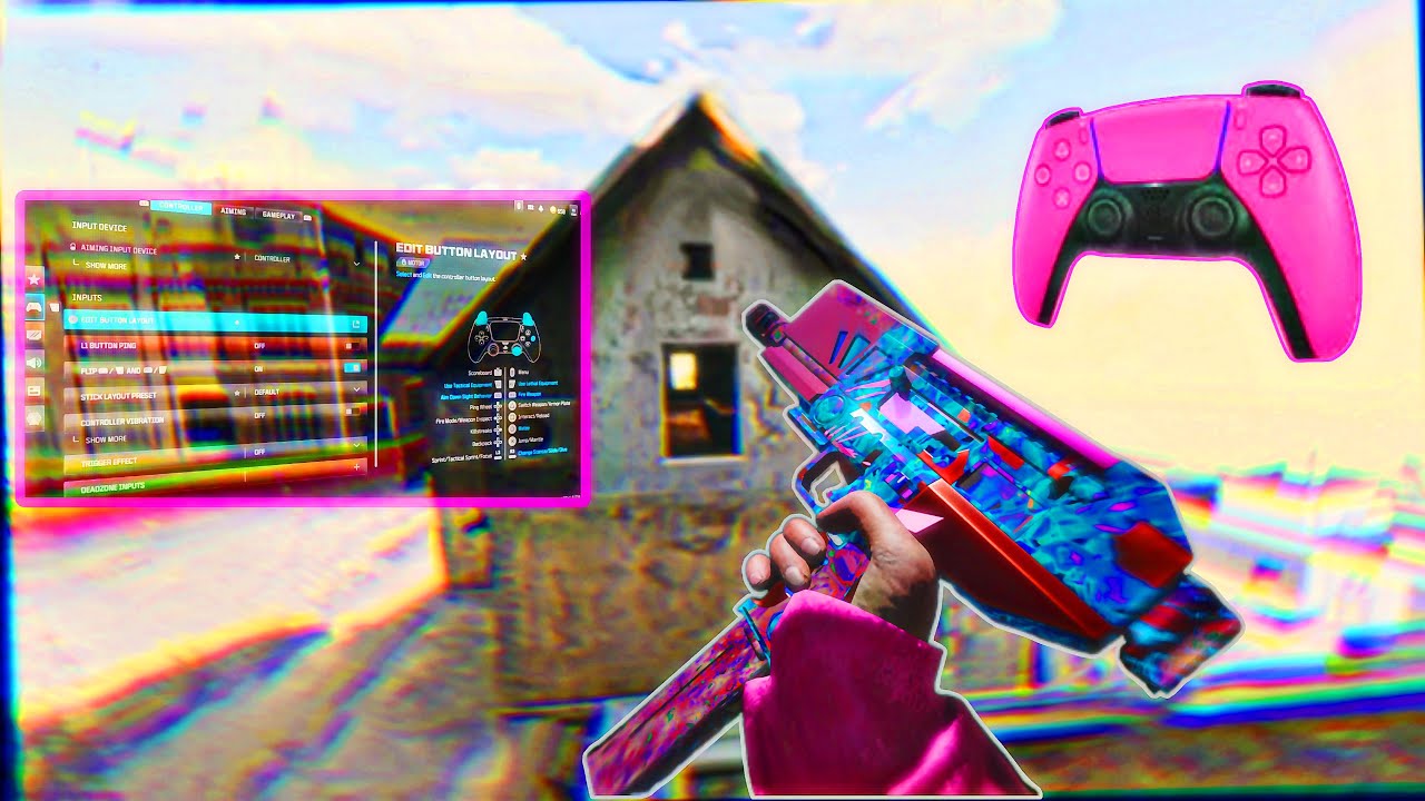 Best settings for movement on Rebirth Island - YouTube